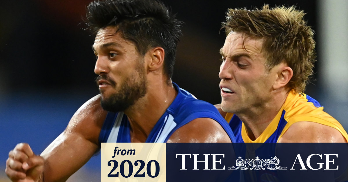 Afl 2020 Round 18 Live Scores North Melbourne Kangaroos V West Coast